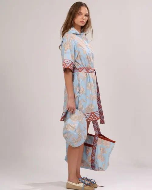 Las Surenas Poplin Short Dress Africa