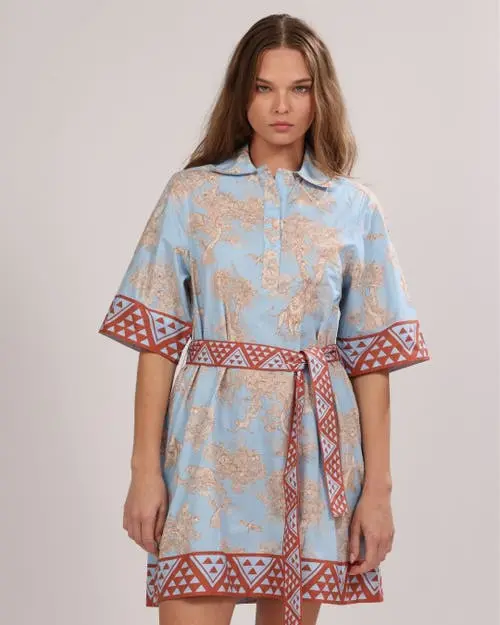 Las Surenas Poplin Short Dress Africa