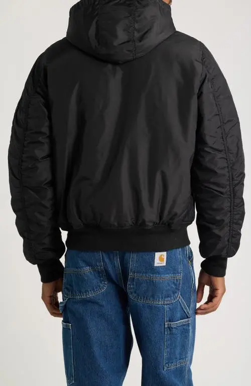 Alpha Industries Ma-1 Hood Relaxed Bomber Jacket
