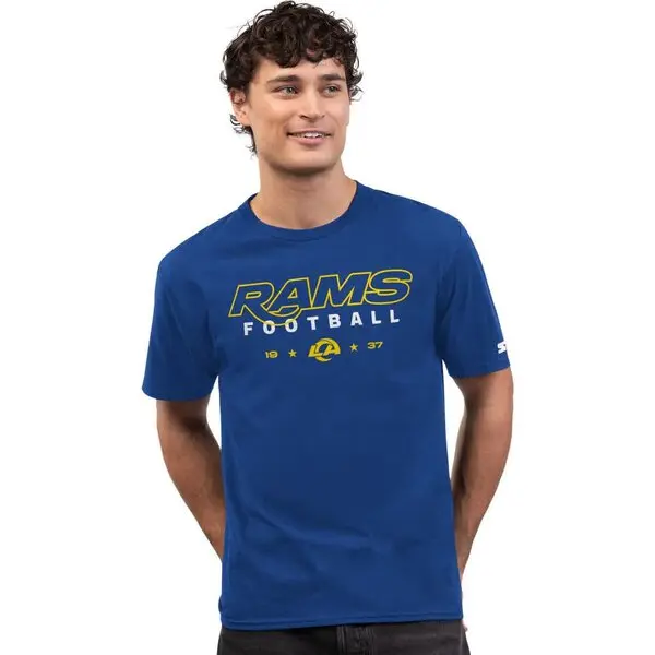 STARTER Los Angeles Rams Prime Time T-shirt