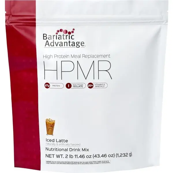 BARIATRIC ADVANTAGE High Protein Meal Replacement Drink Mix Whey Isolate Powder 43.46 Oz - None