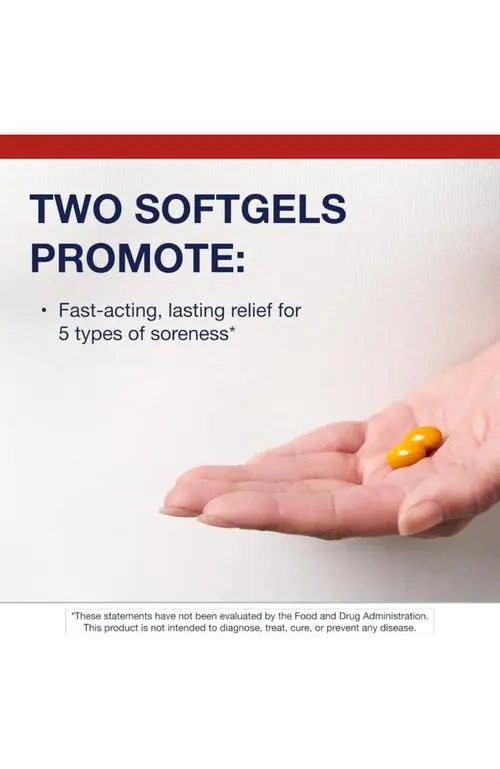 METAGENICS Rapid Relief Herbal Softgel Supplement 20 Softgels