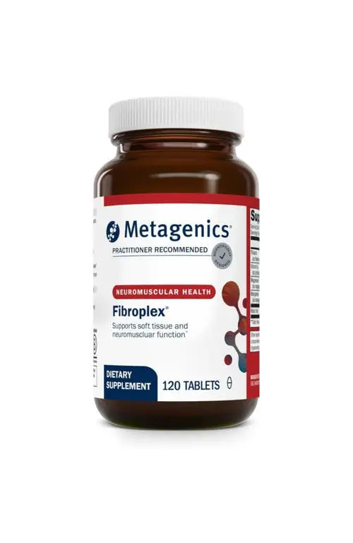 METAGENICS Fibroplex Magnesium Malic Acid B Vitamins Supplement 120 Tablets