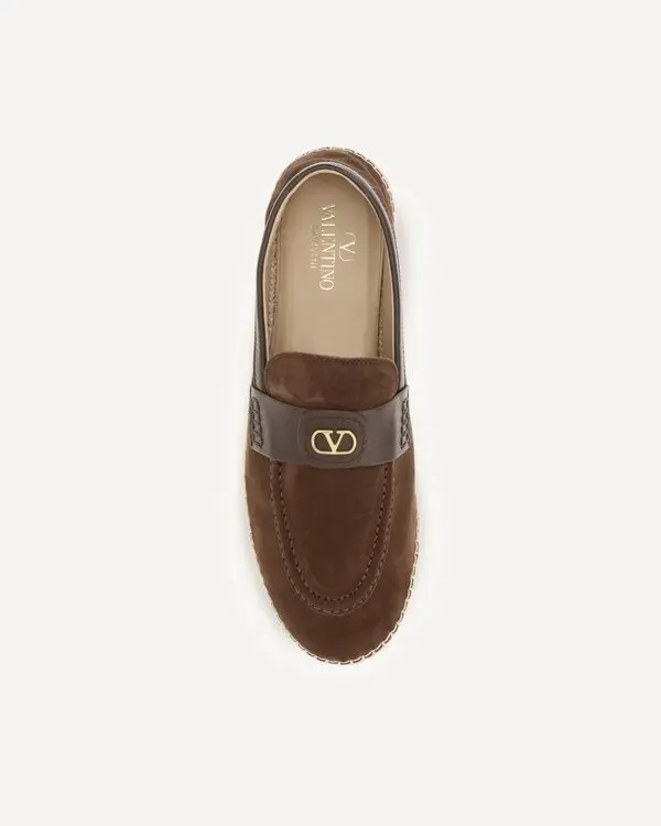 Valentino Garavani Suede Espadrilles With Vlogo Signature