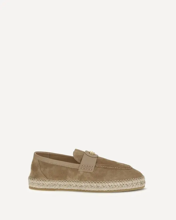 Valentino Garavani Suede Espadrilles With Vlogo Signature
