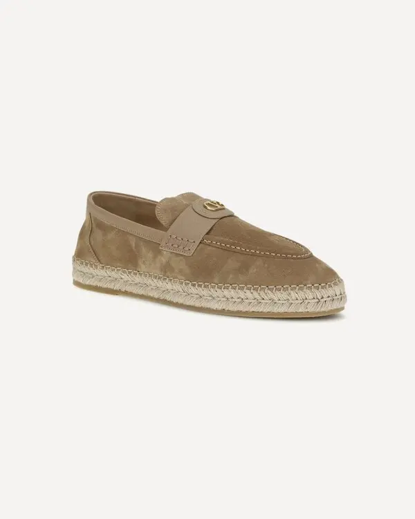 Valentino Garavani Suede Espadrilles With Vlogo Signature