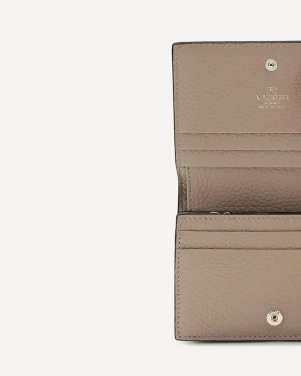Valentino Garavani Rockstud Leather Wallet