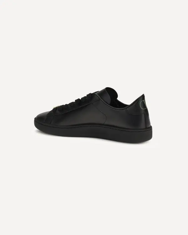 Valentino Garavani Royco Nappa Calfskin Lace-up Sneakers With Vlogo Signature