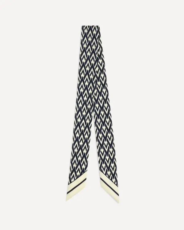 Valentino Garavani Twill Tout La V Scarf