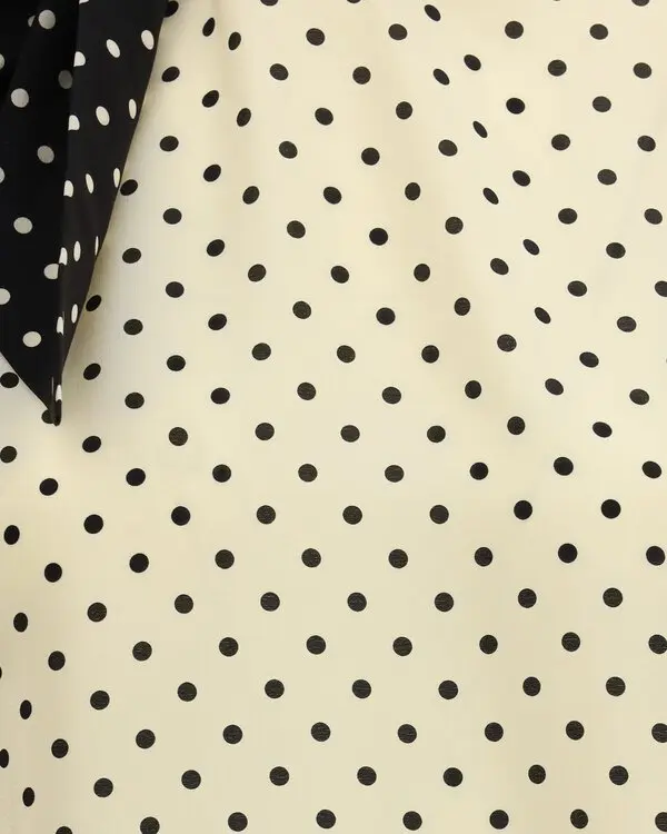 Valentino Garavani Polka Dot Blouse With Side Bow