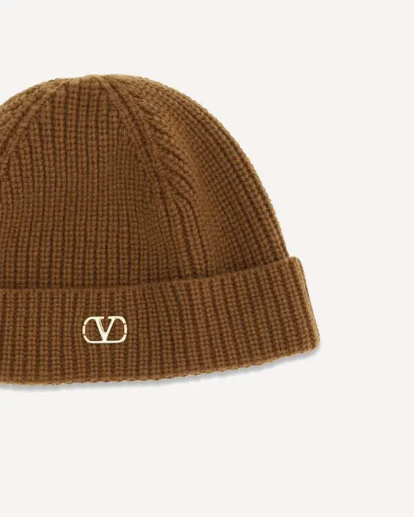 Valentino Garavani Vlogo Cashmere Beanie