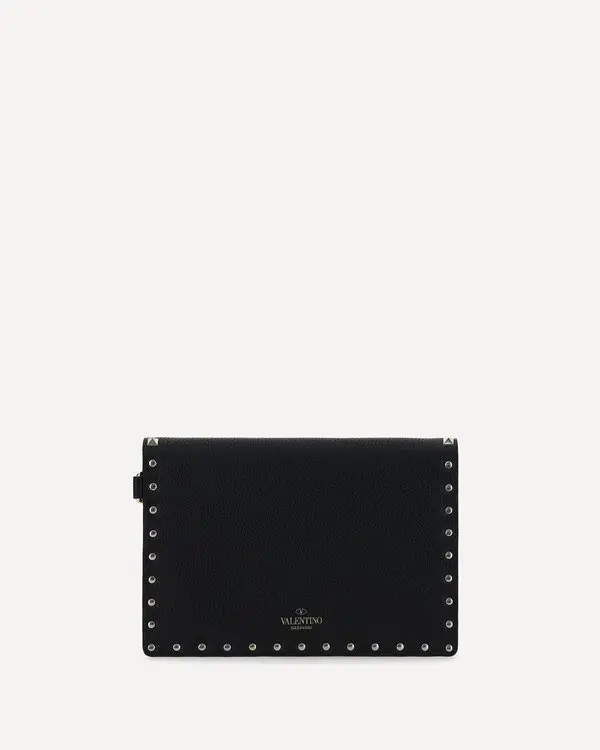 Valentino Garavani Rockstud Pouch In Leather