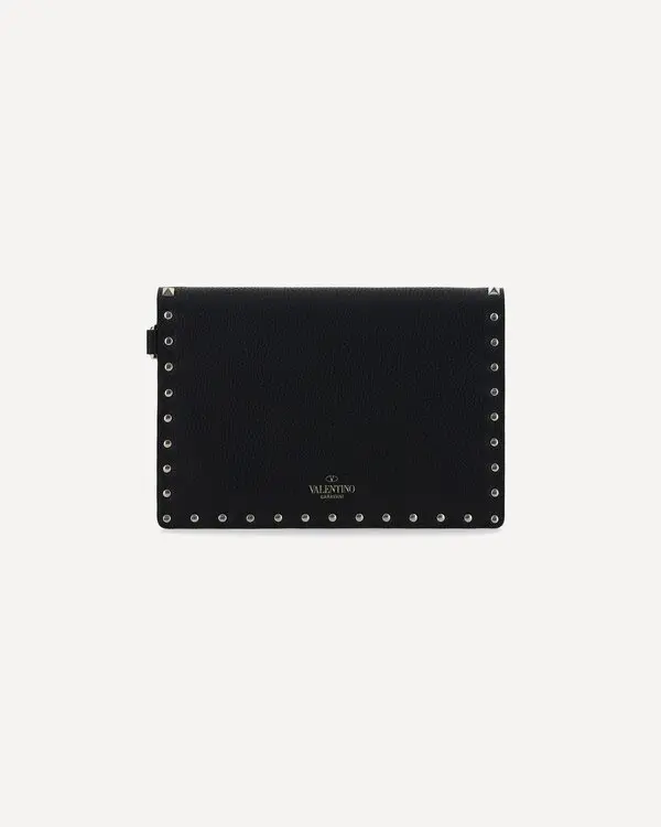 Valentino Garavani Rockstud Pouch In Leather