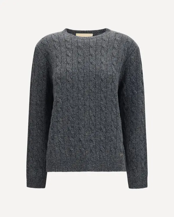 Valentino Garavani Virgin Wool Sweater - Grey