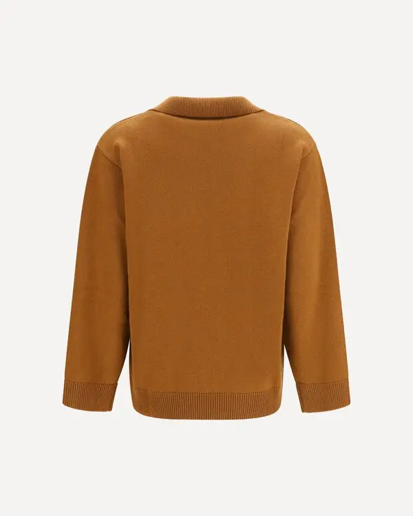 Valentino Garavani Cashmere V-neck Sweater - Brown