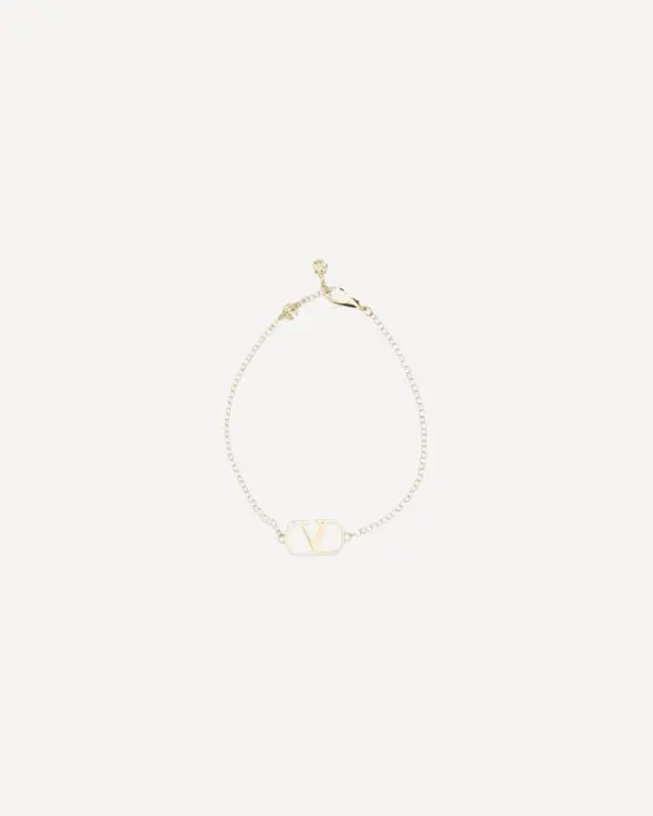 Valentino Garavani Vlogo Signature Bracelet Feale - Gold