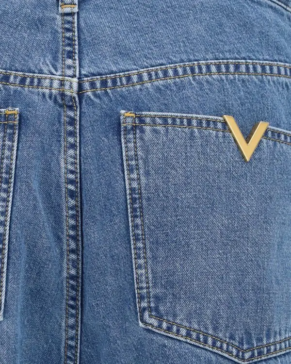 Valentino Garavani Straight-leg Denim Jeans