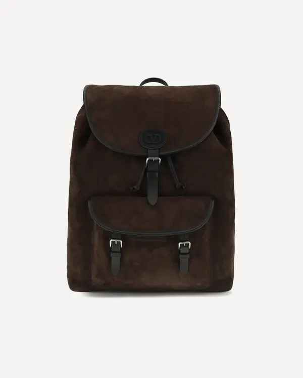 Valentino Garavani Antibes Backpack In Suede