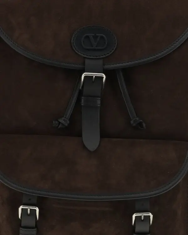 Valentino Garavani Antibes Backpack In Suede