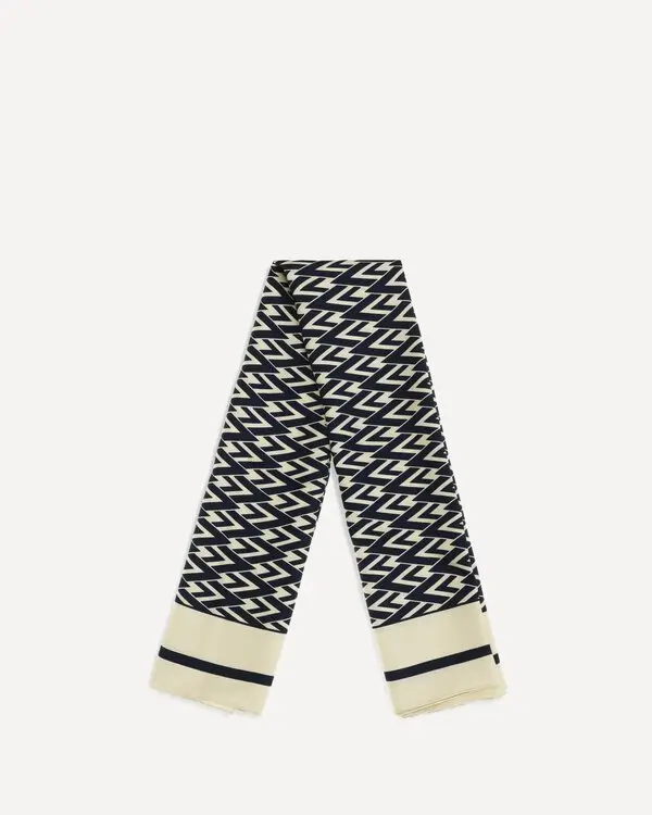 Valentino Garavani Toute La V Silk Scarf