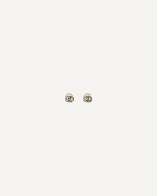 Valentino Garavani Ovalette Earrings In Metal