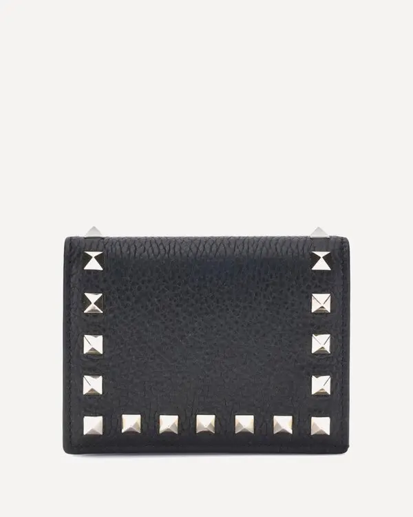 Valentino Garavani Rockstud Wallet - Black