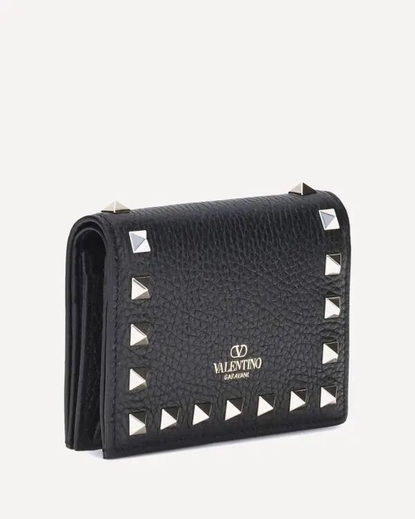 Valentino Garavani Rockstud Wallet - Black