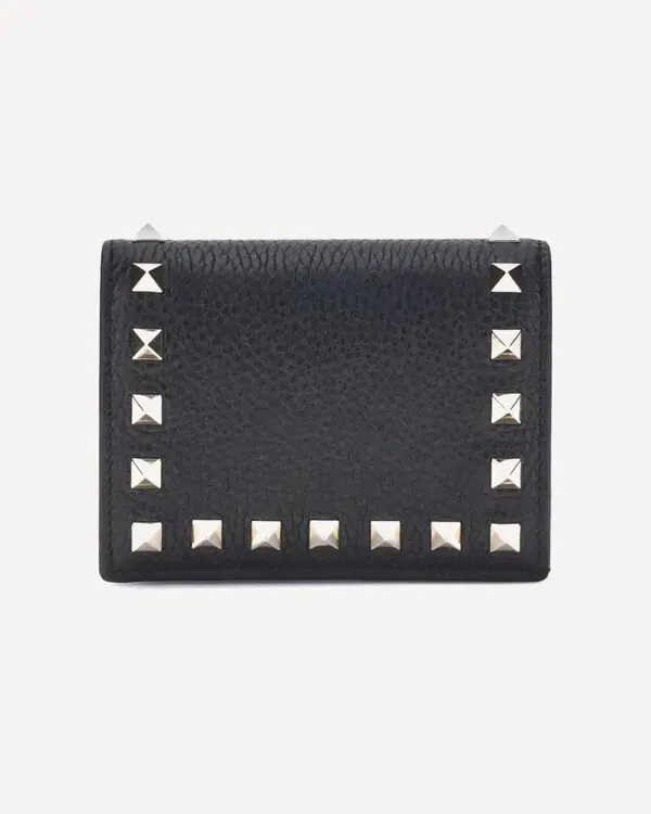 Valentino Garavani Rockstud Wallet - Black