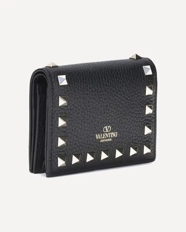 Valentino Garavani Rockstud Wallet - Black