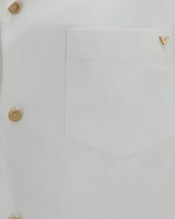 Valentino Garavani Short-sleeve Shirt With Vlogo