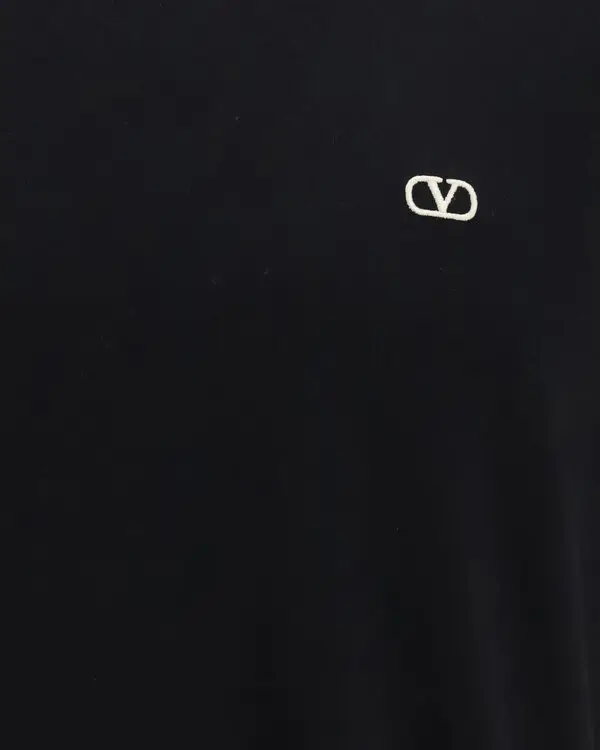 Valentino Garavani Cotton Vlogo T-hirt