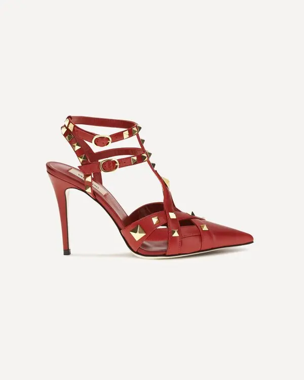 Valentino Garavani Studded Kidskin Décolleté Heels