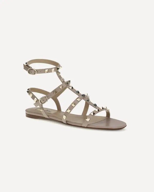 Valentino Garavani Rockstud Leather Sandals
