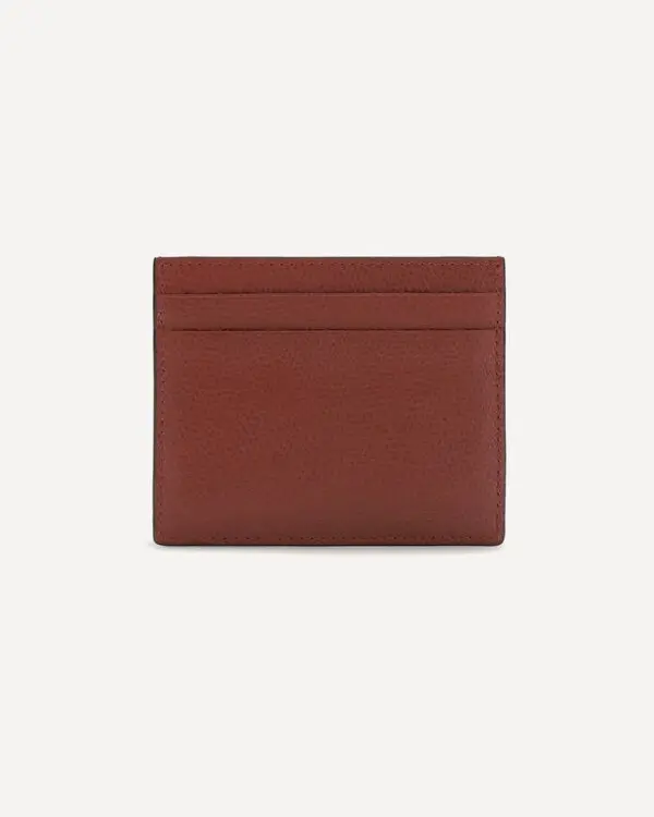 Valentino Garavani Vlogo Signature Card Holder - Bordeaux