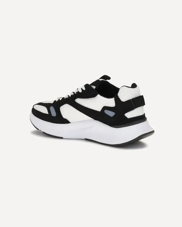 Valentino Garavani Demivee Mesh And Suede Sneakers - Multicolour