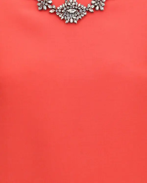 Valentino Garavani Embellished Crew-neck Dress