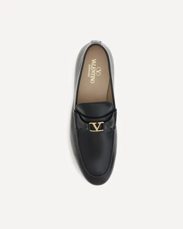 Valentino Garavani Vlogo Signature Loafers - Black