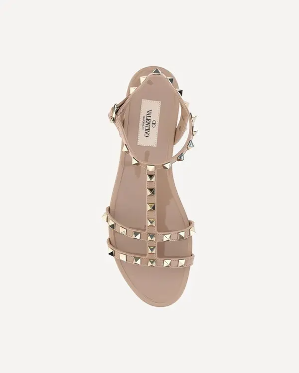 Valentino Garavani Rubber Rockstud Sandals