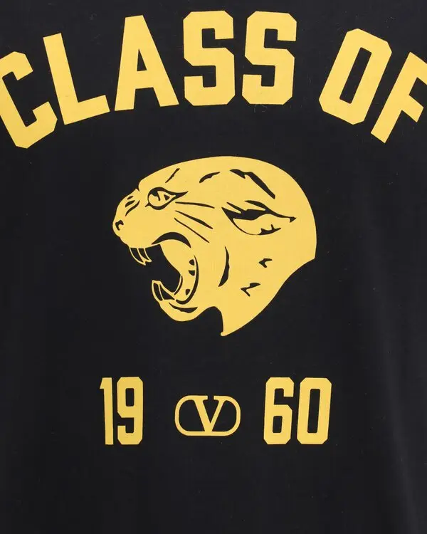 Valentino Garavani Panther Print Cotton T-shirt
