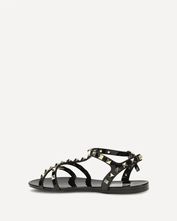 Valentino Garavani Rubber Rockstud Sandals