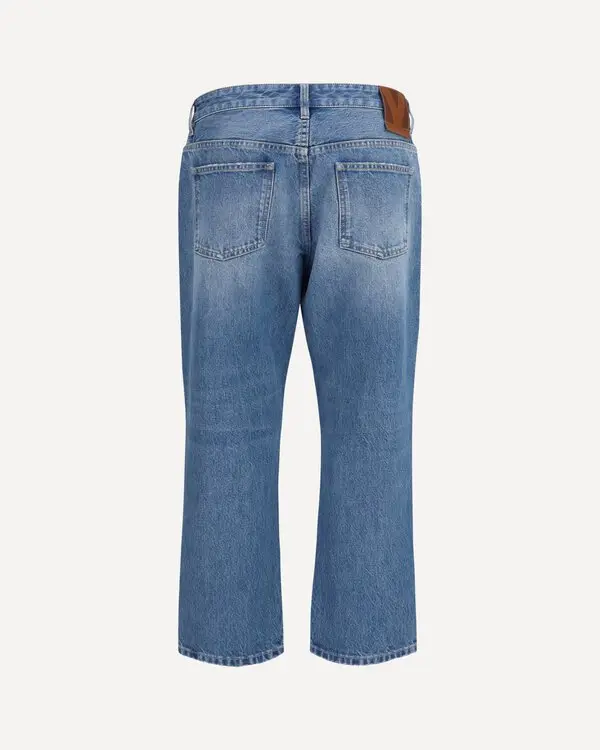 Valentino Garavani Straight-leg Denim Jeans