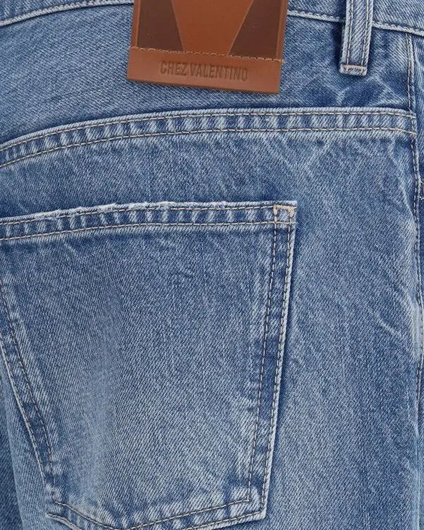 Valentino Garavani Straight-leg Denim Jeans