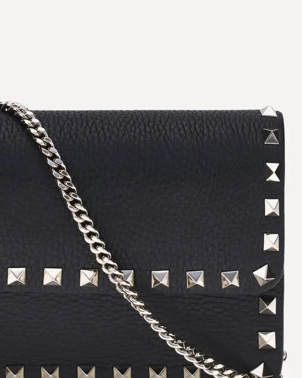 Valentino Garavani Rockstud Chain Wallet