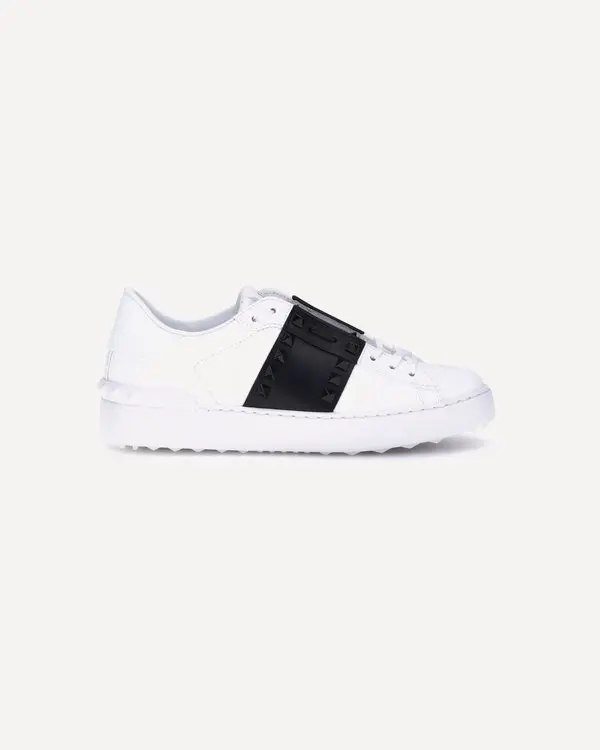 Valentino Garavani Open Rockstud Sneakers - White