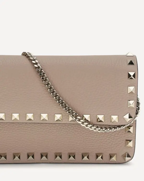 Valentino Garavani Rockstud Chain Wallet
