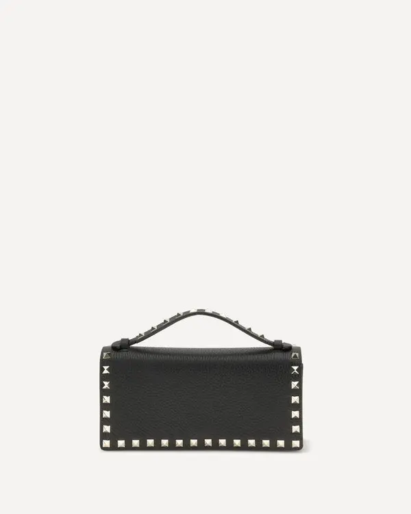 Valentino Garavani Rockstud Chain Wallet - Black