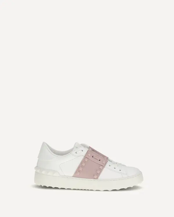 Valentino Garavani Open Rockstud Sneakers - White