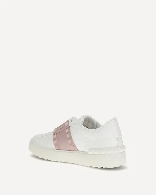 Valentino Garavani Open Rockstud Sneakers - White