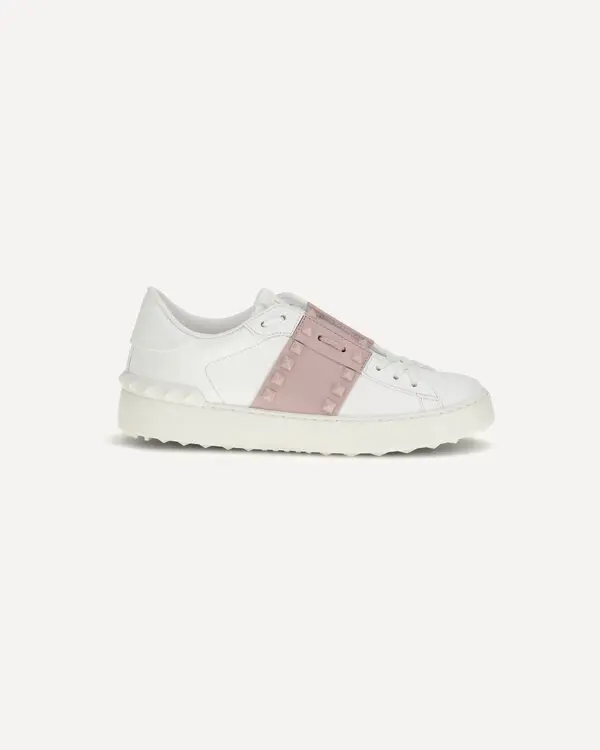 Valentino Garavani Open Rockstud Sneakers - White