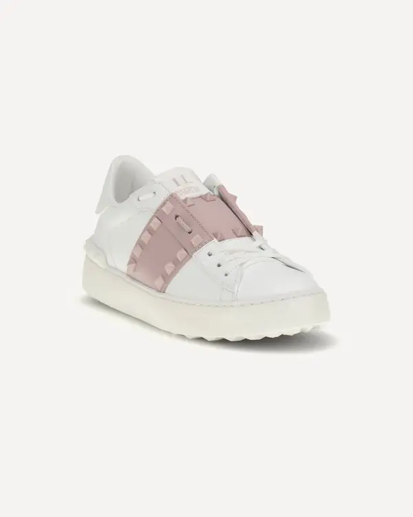 Valentino Garavani Open Rockstud Sneakers - White